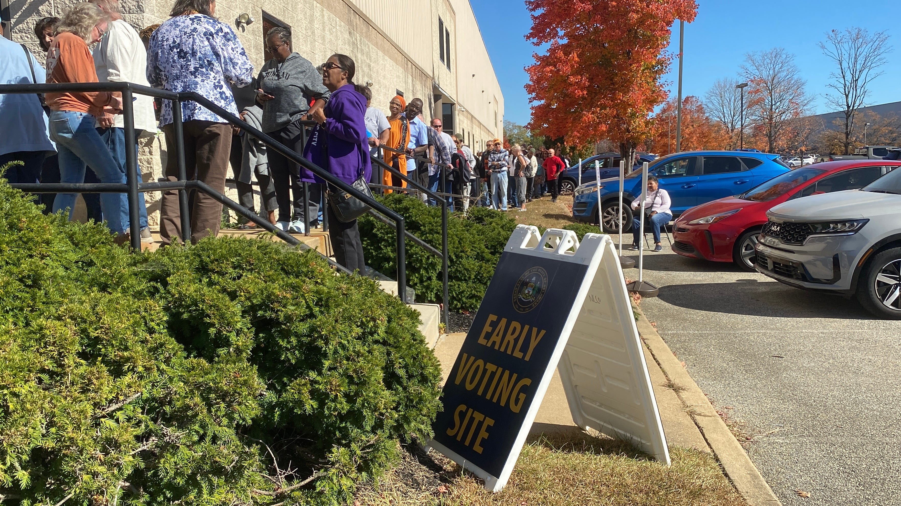 Expect long lines to cast your early vote amid staggering Delaware turnout
