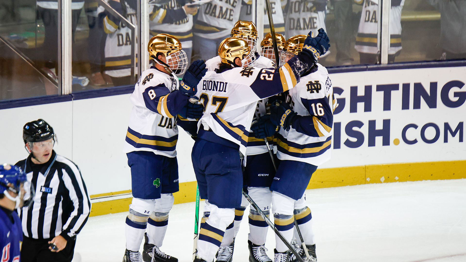 Notre Dame Hockey Beats LIU in Series Opener Notre Dame Hockey Beats LIU in Series Opener