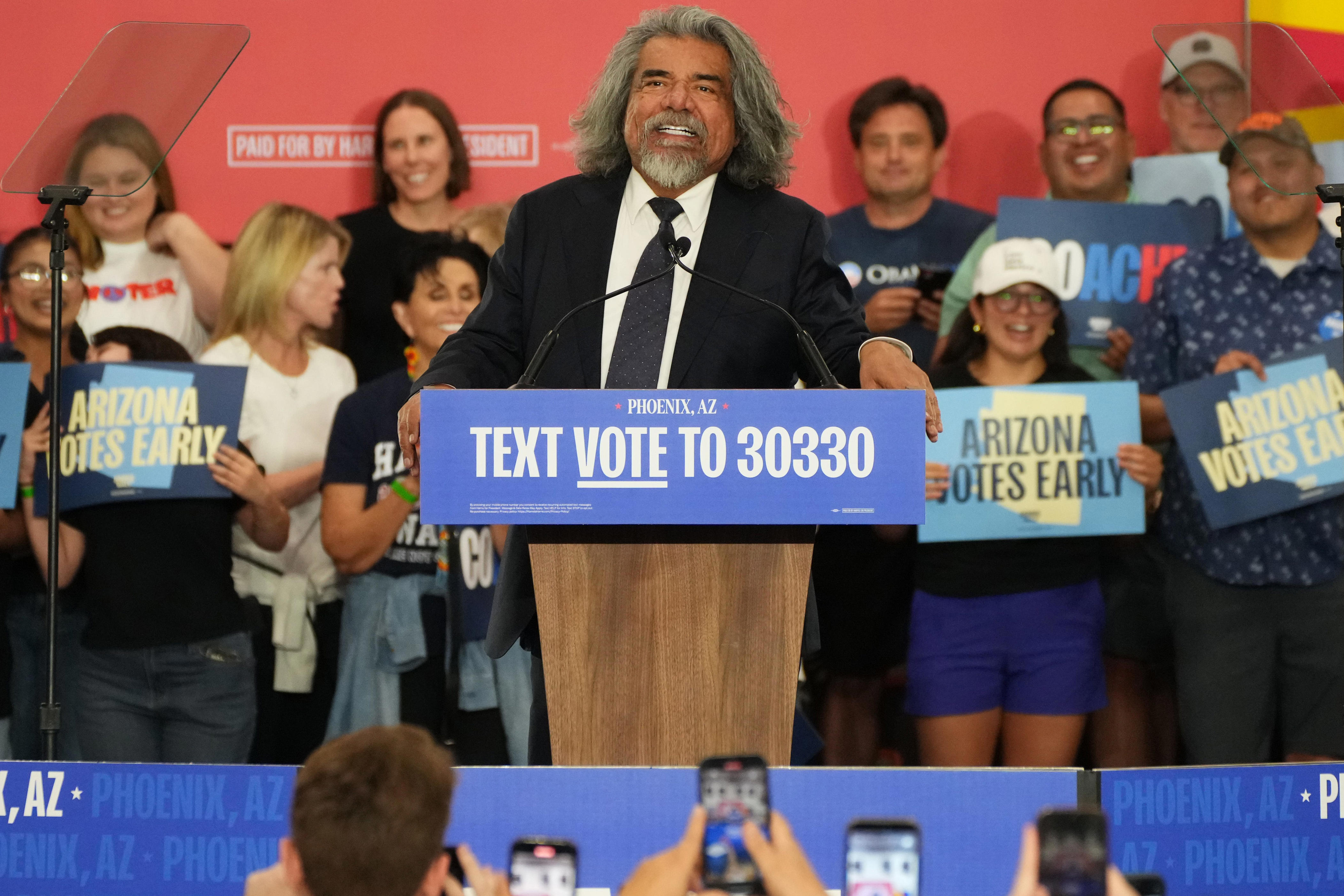 George Lopez made fun of Mexicans at Harris rally in Phoenix. Why not ...