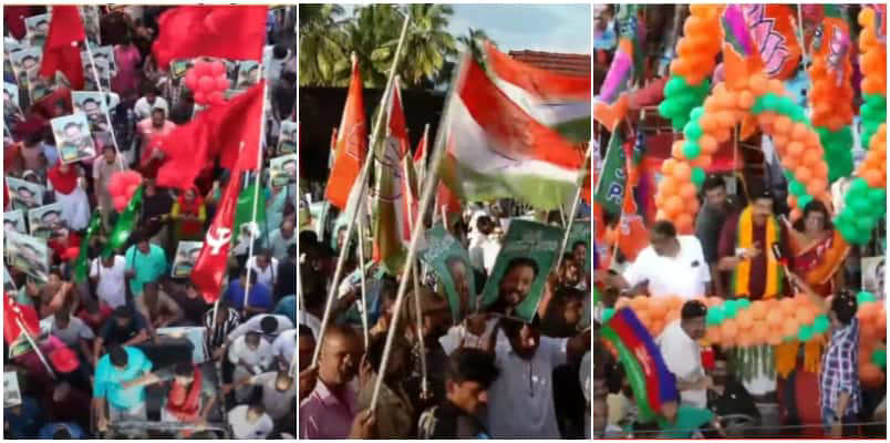Bypoll heats up in Kerala's Palakkad; LDF, UDF, NDA engage in ... Bypoll heats up in Kerala's Palakkad; LDF, UDF, NDA engage in ...