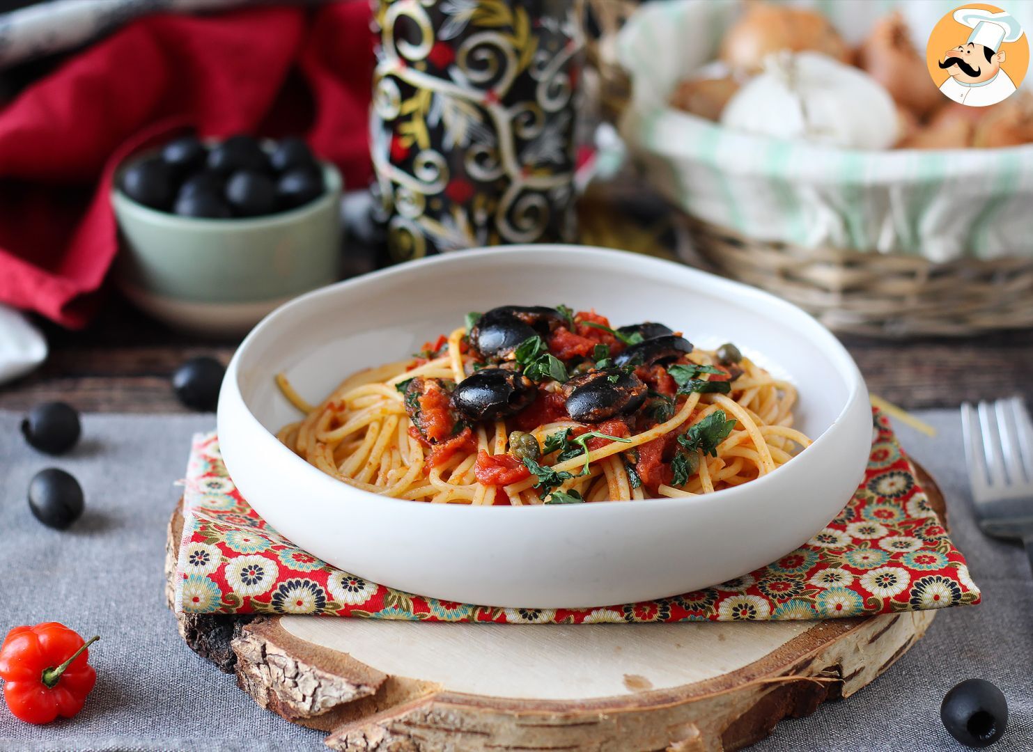 “spaghetti alla puttanesca” your new favorite pasta dish!