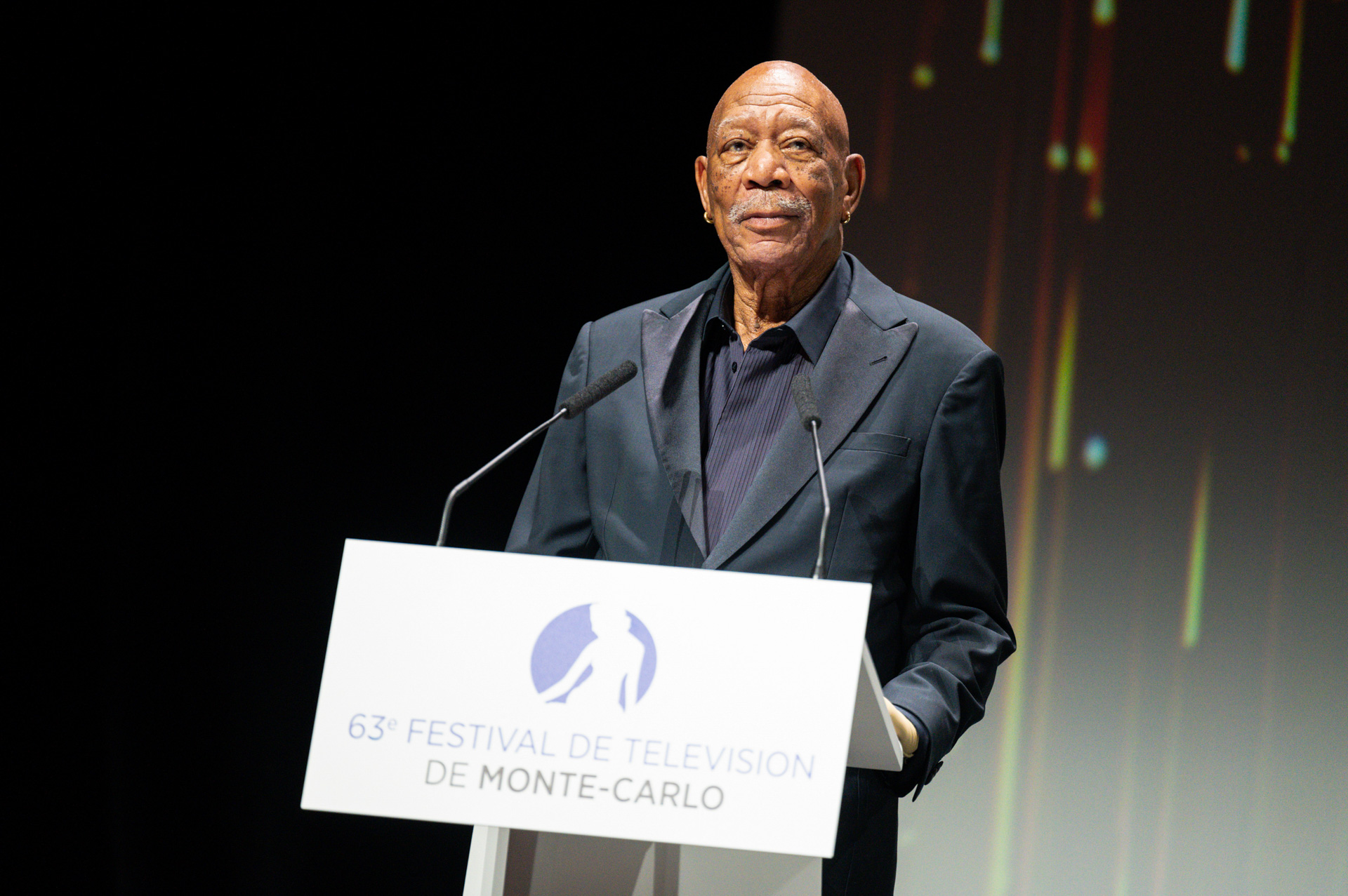 Día especial para Morgan Freeman