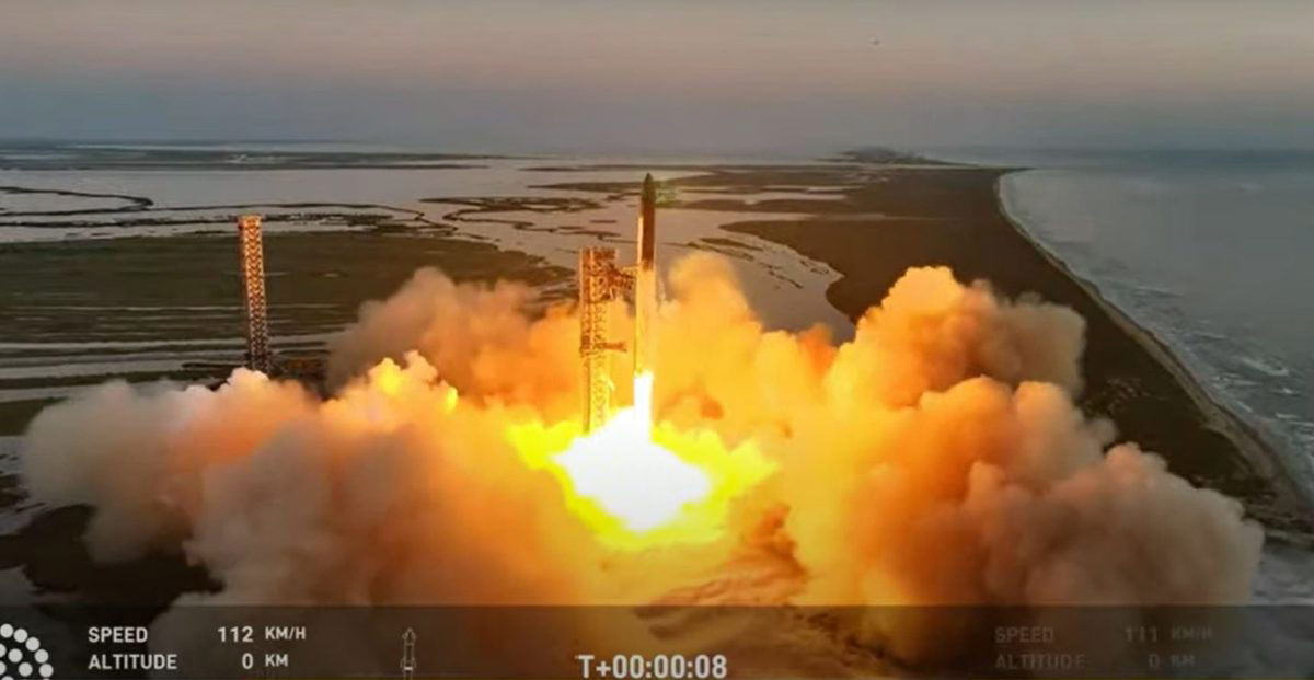 Elon Musk’s SpaceX successfully launches Starship rocket test flight Elon Musk’s SpaceX successfully launches Starship rocket test flight