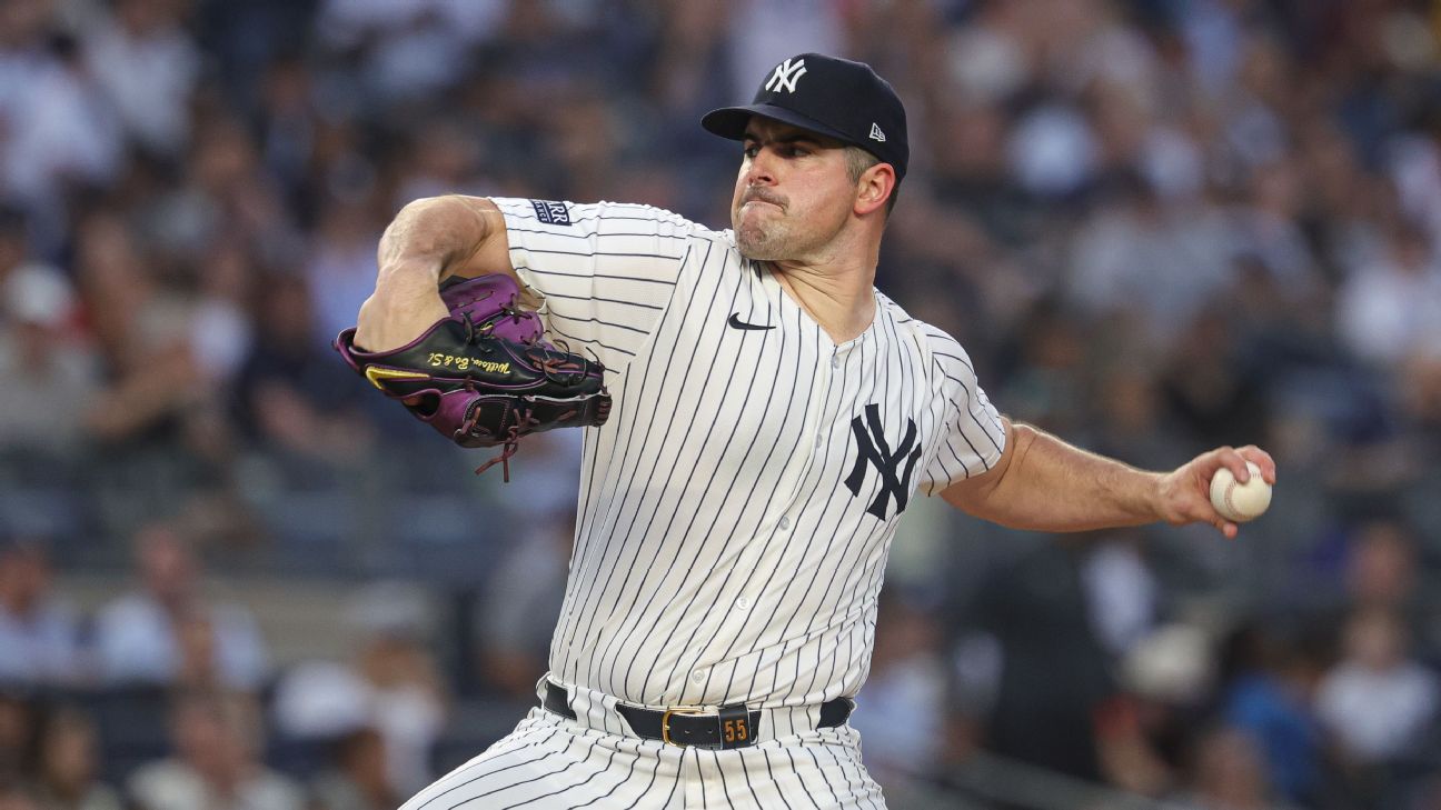 Yankees' Carlos Rodon replaces Max Fried on AL All-Star team