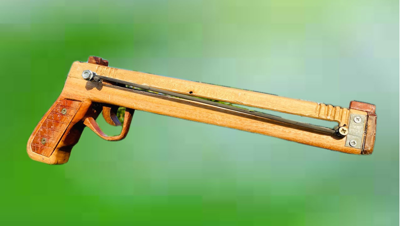 Handcrafted Wooden Crossbow Pistol – Simple Step-by-Step Build Handcrafted Wooden Crossbow Pistol – Simple Step-by-Step Build