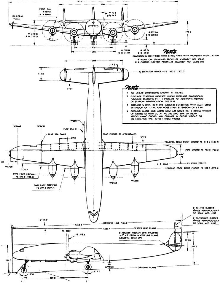 Today in Aviation History: First Flight of the Lockheed L-1049 Super ...