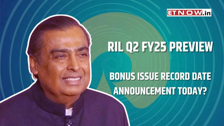 RIL bonus share record date announcement today? Reliance Industries Q2 ... RIL bonus share record date announcement today? Reliance Industries Q2 ...