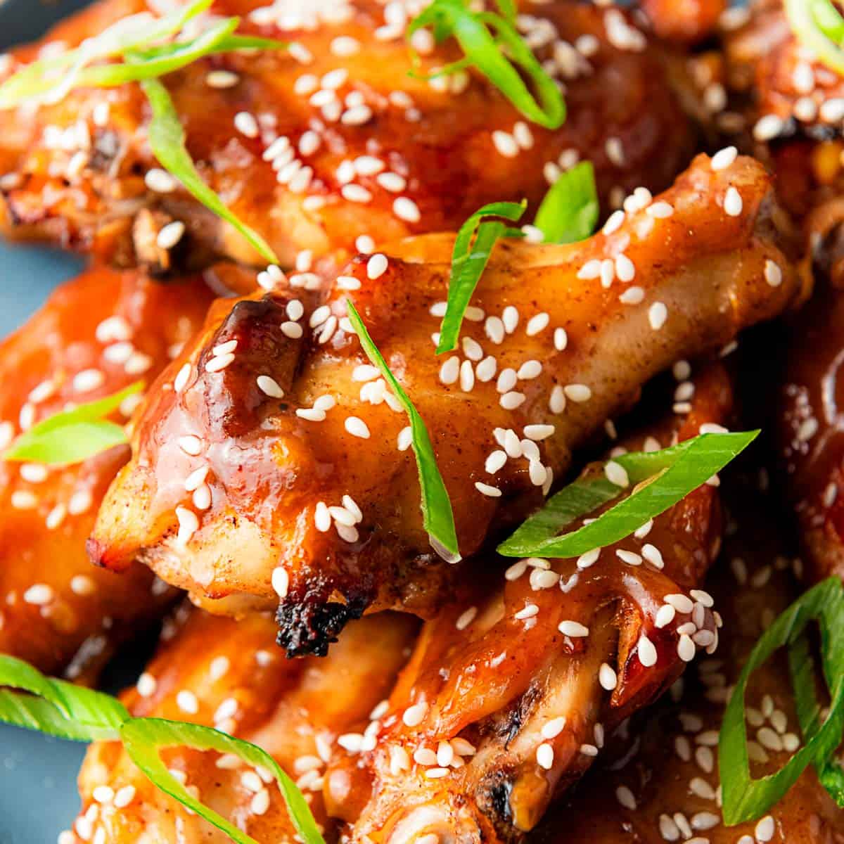 Baked Sticky Chinese Chicken Wings