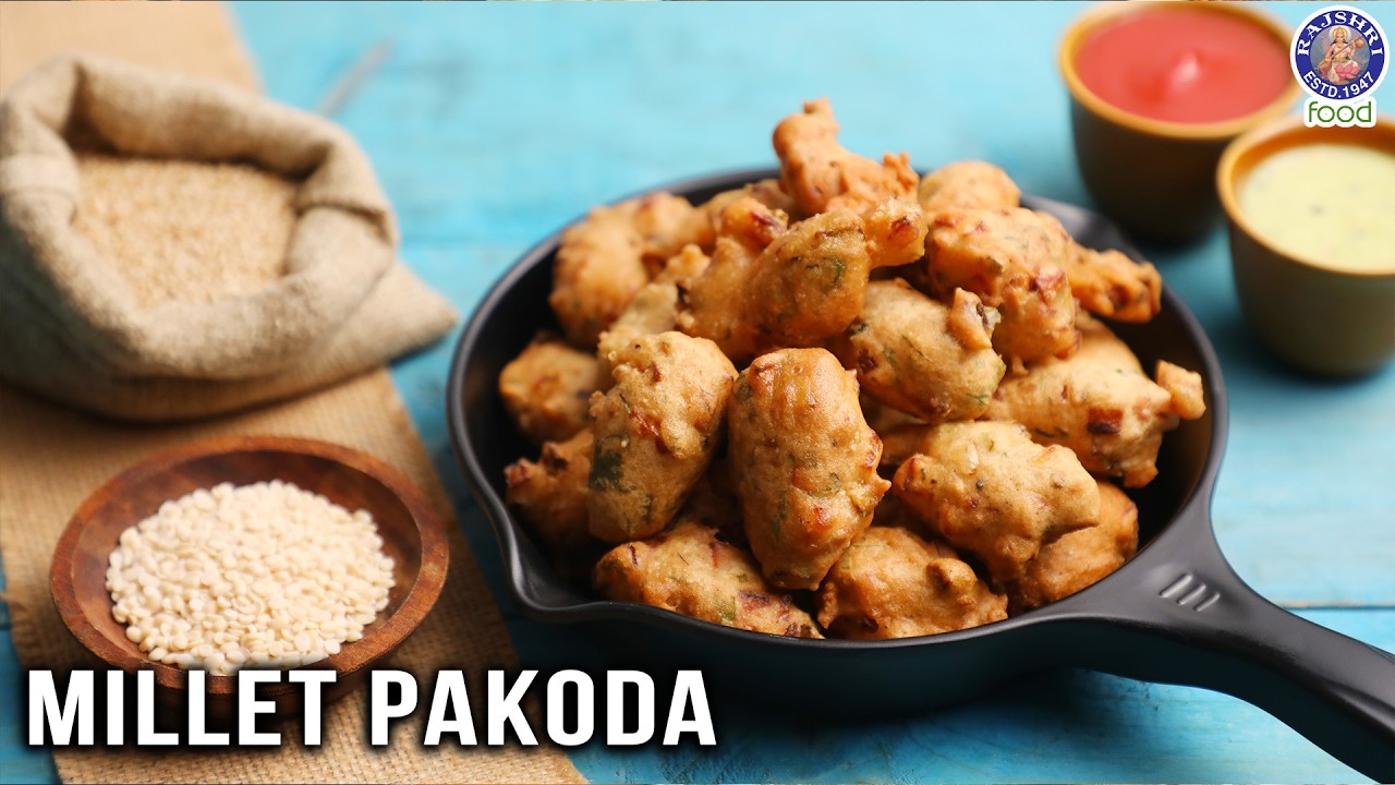 How To Make Millet Pakoda At Home