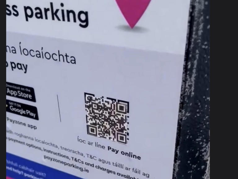 Irish motorists urged to beware of fake QR codes being used on parking ... Irish motorists urged to beware of fake QR codes being used on parking ...