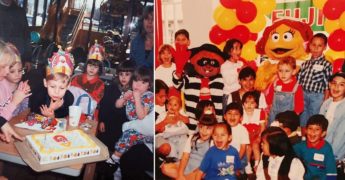 26 Nostalgic Photos of Birthday Parties At McDonald's