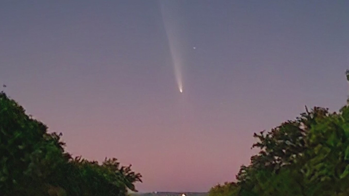 Central Texans capture comet passing over region Central Texans capture comet passing over region
