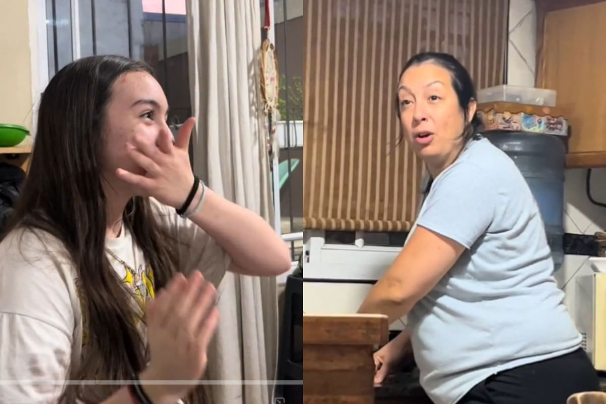 Así fue el gracioso momento en el que una niña le cuenta a su mamá que ... Así fue el gracioso momento en el que una niña le cuenta a su mamá que ...