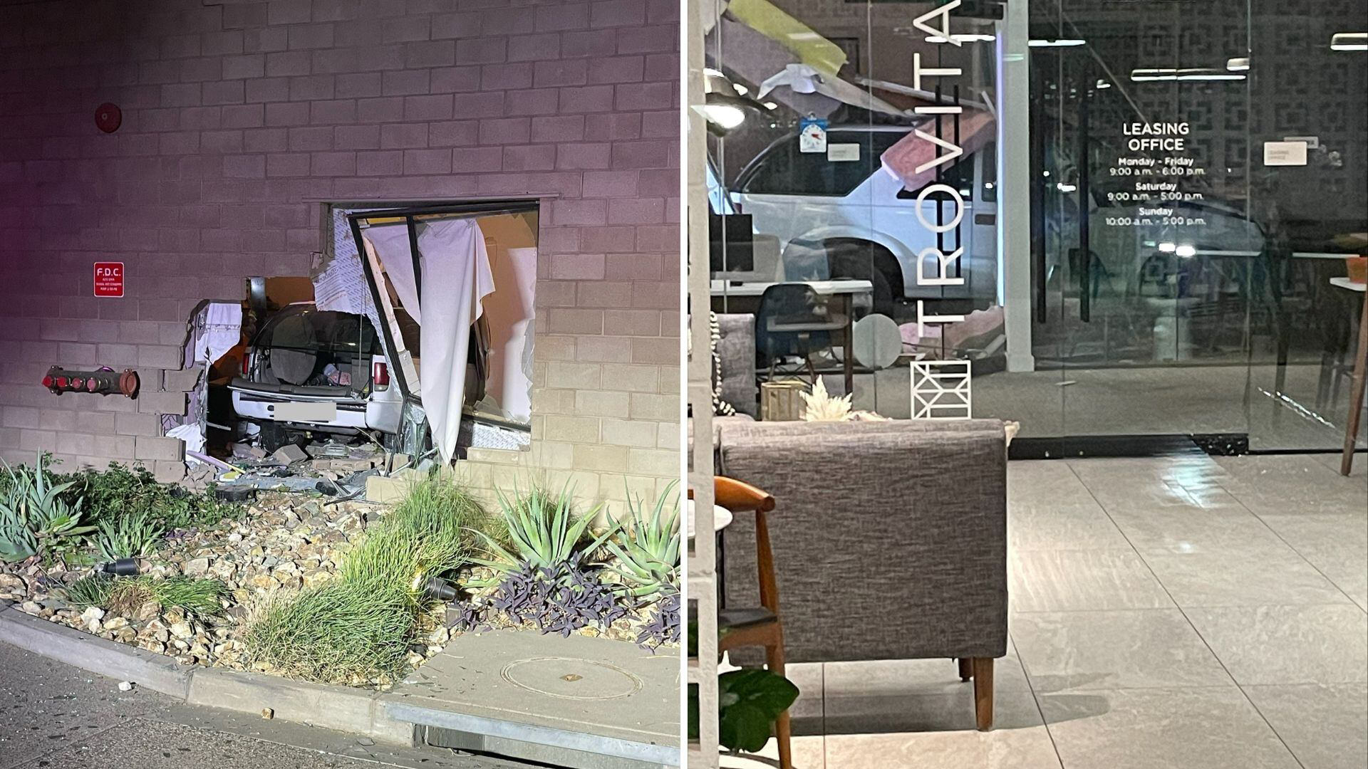 Suspected DUI driver crashes into Tempe apartment; building evacuated Suspected DUI driver crashes into Tempe apartment; building evacuated