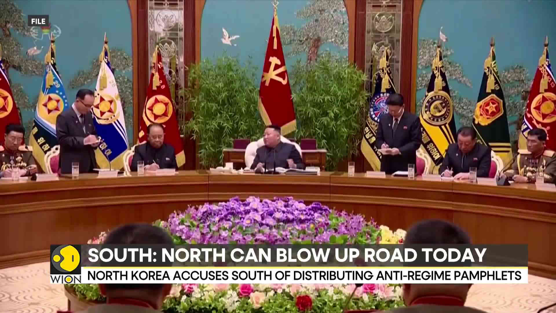 South Korea Says North Korea Plans Blasts On Inter-Korean Roads South Korea Says North Korea Plans Blasts On Inter-Korean Roads