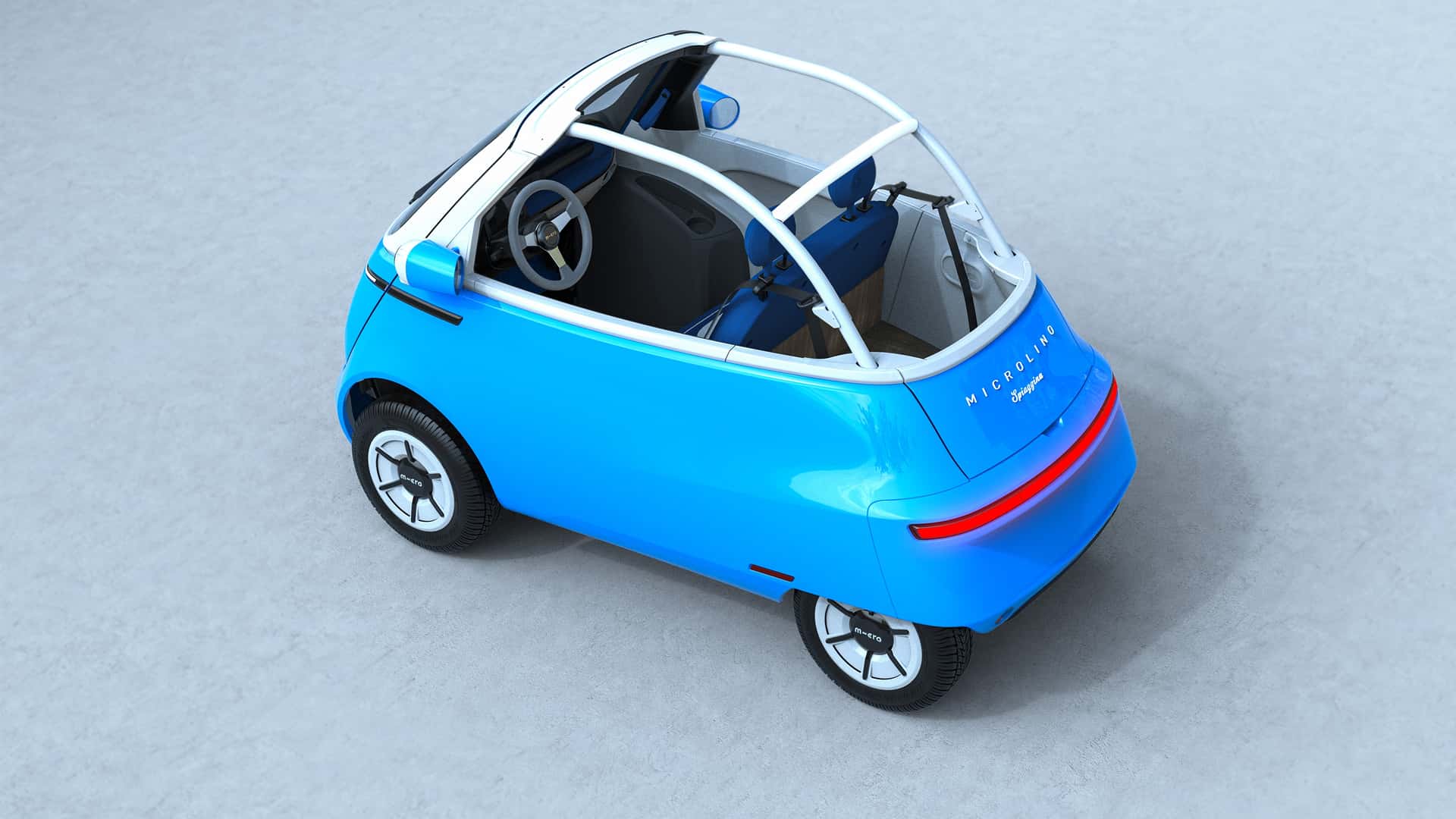 Microlino Spiaggina, arriva la microcar cabrio