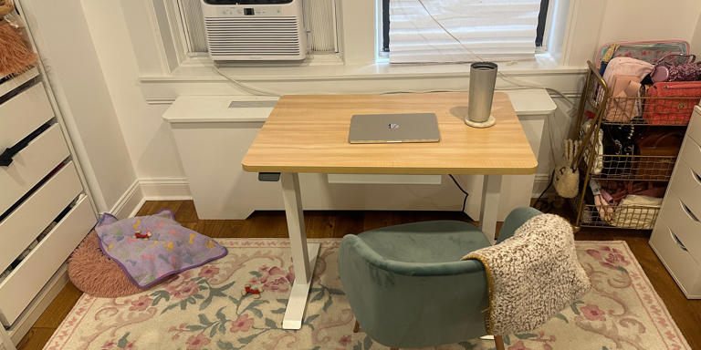 This small-space-friendly standing desk is the perfect work-from-home ...
