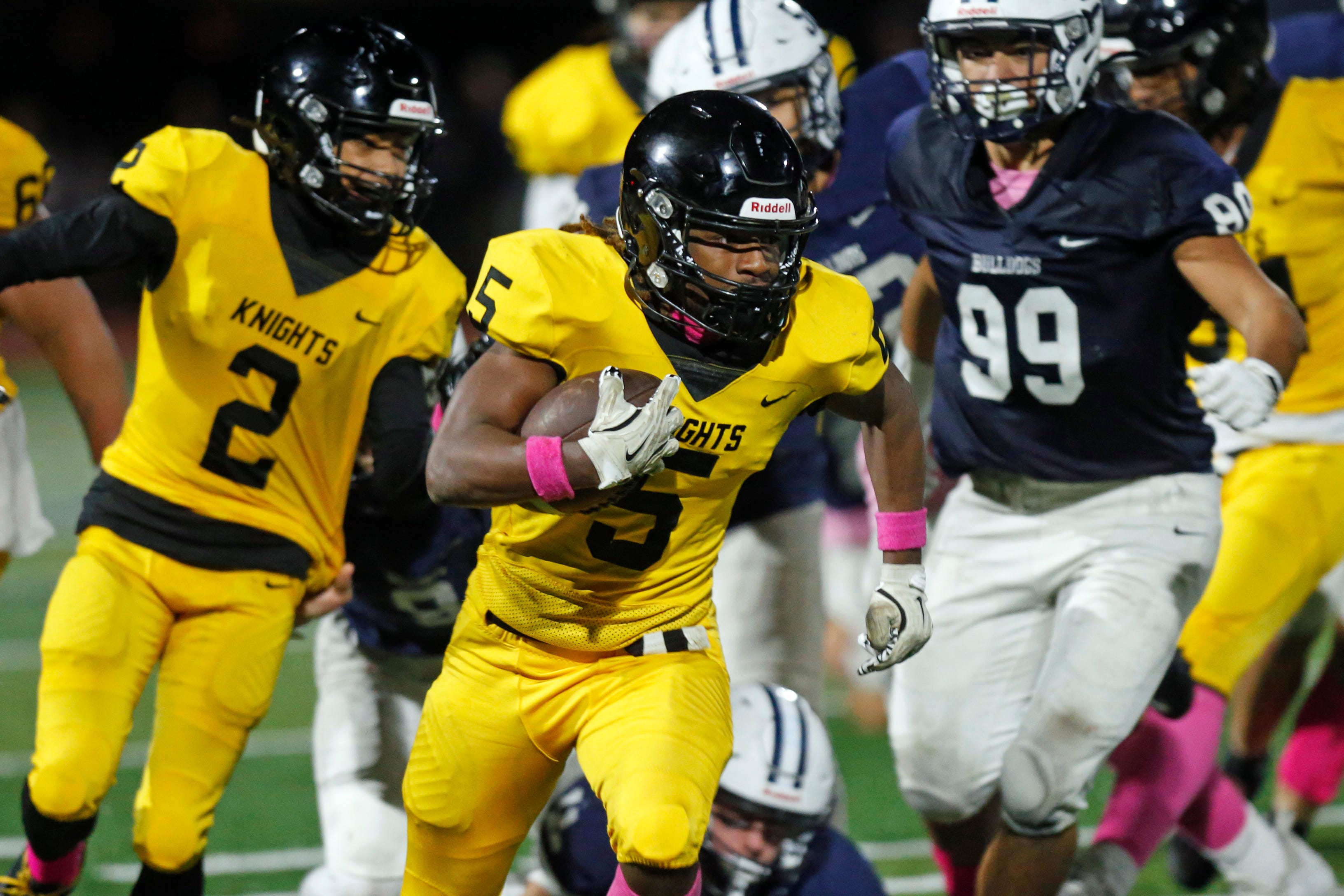 Four RI high school football teams played games that counted on Friday ...
