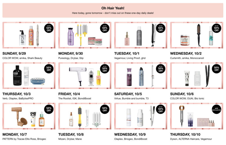 It’s Official: This Is Sephora’s Sale Calendar for 2025