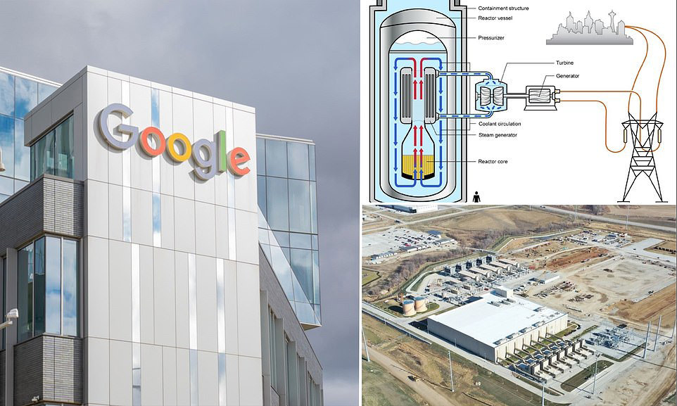 Google set to power its AI data centers with mini nuclear reactors Google set to power its AI data centers with mini nuclear reactors