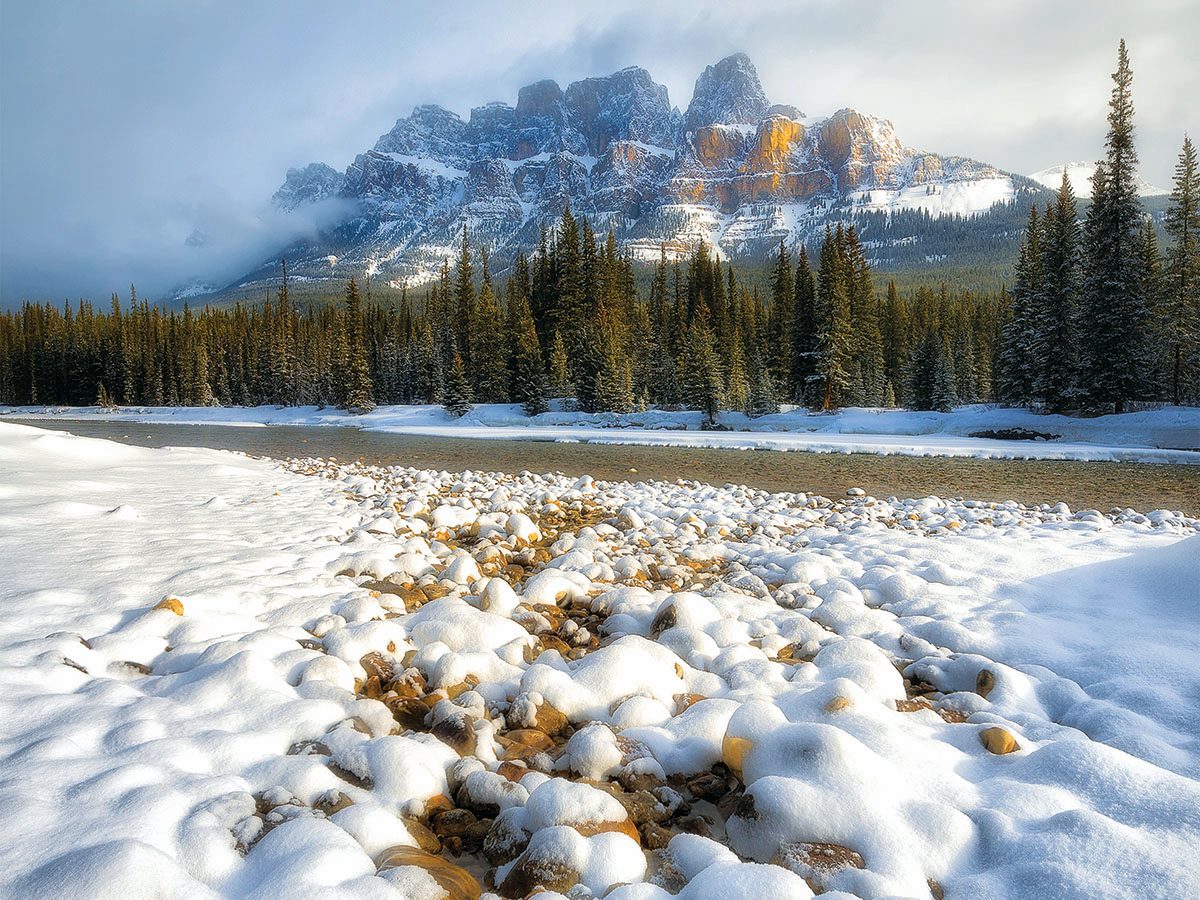 This is what winter looks like in Alberta and Saskatchewan