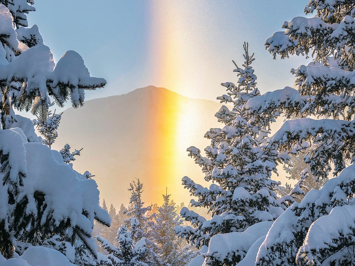 This is what winter looks like in Alberta and Saskatchewan