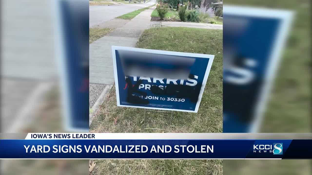 Metro residents report vandalized, stolen political yard signs Metro residents report vandalized, stolen political yard signs
