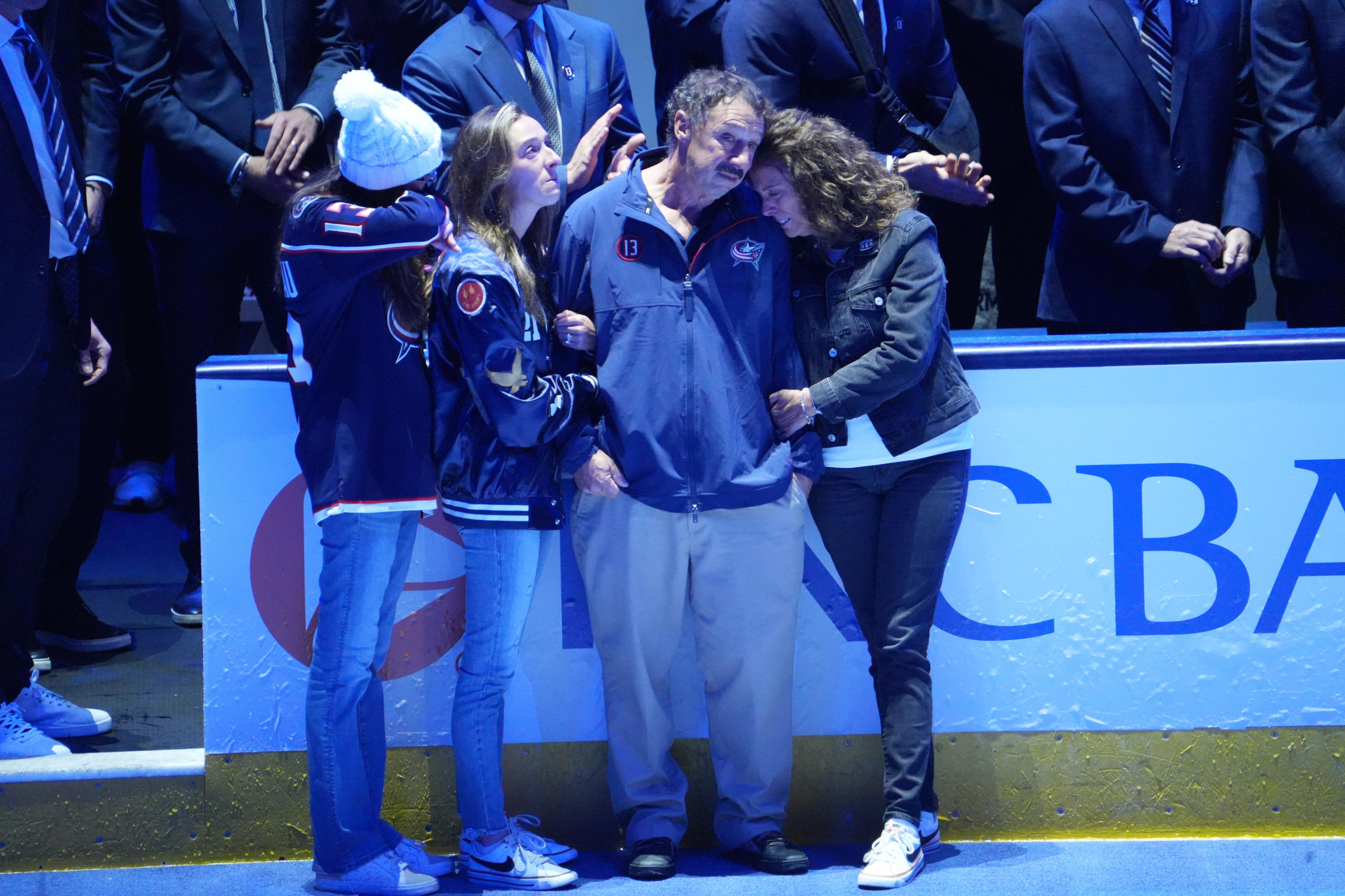 Katie Gaudreau, sister of Johnny and Matthew, weds high school ...