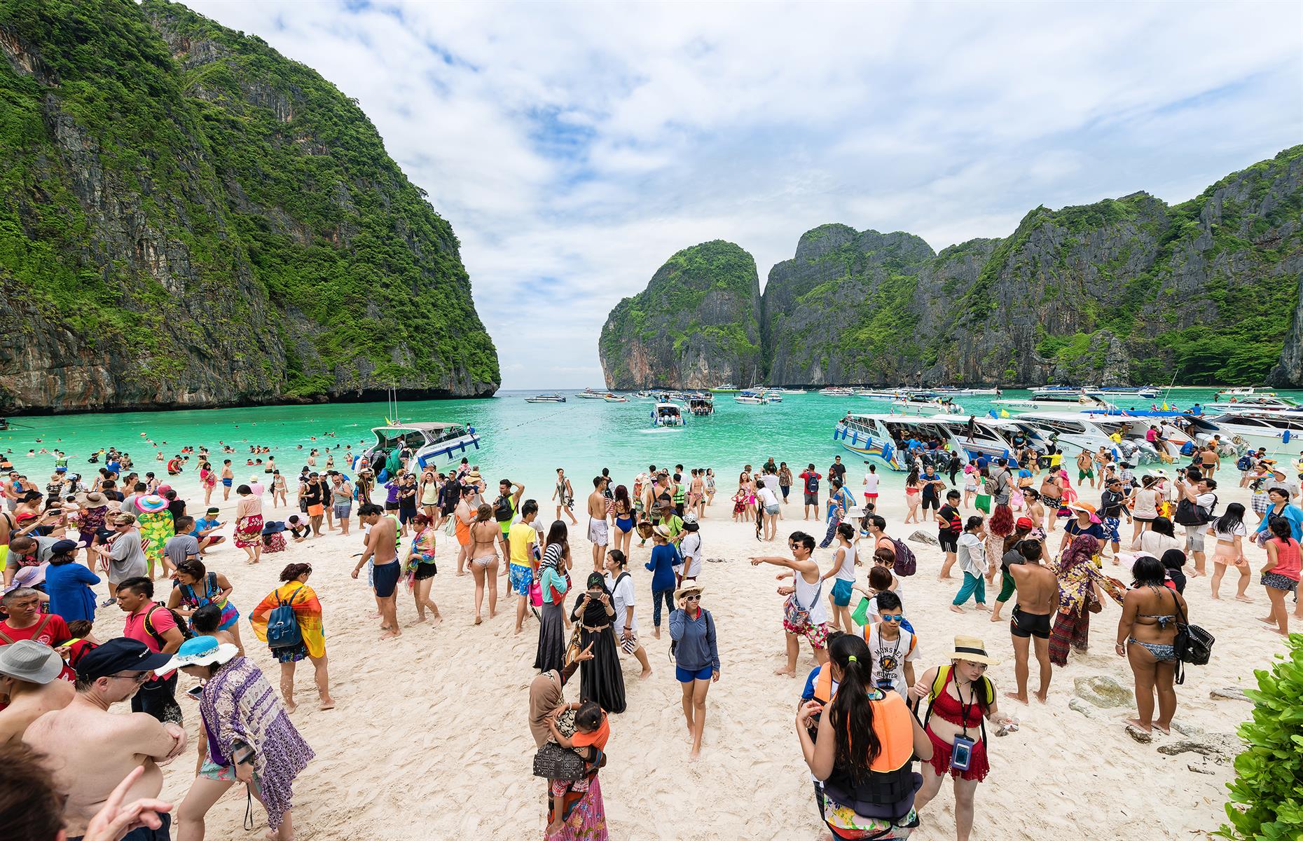 The famous tourist destinations struggling with overcrowding