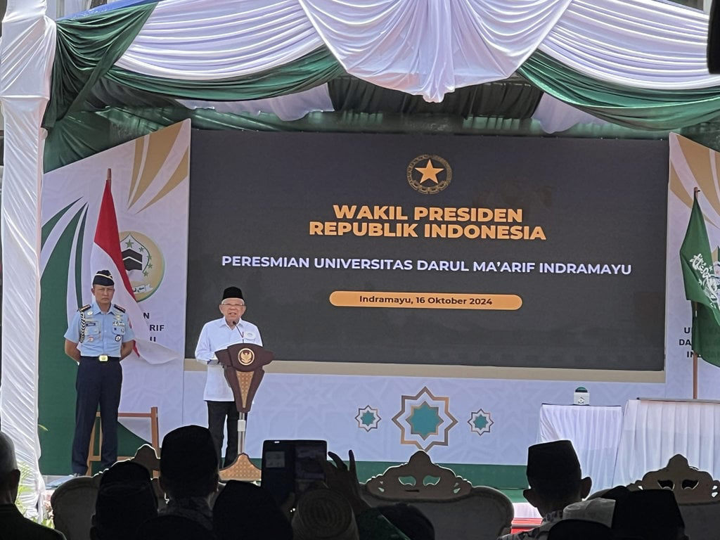 Sebelum Lengser, Ma ruf Amin Resmikan Universitas Darul Ma arif Sebelum Lengser, Ma ruf Amin Resmikan Universitas Darul Ma arif