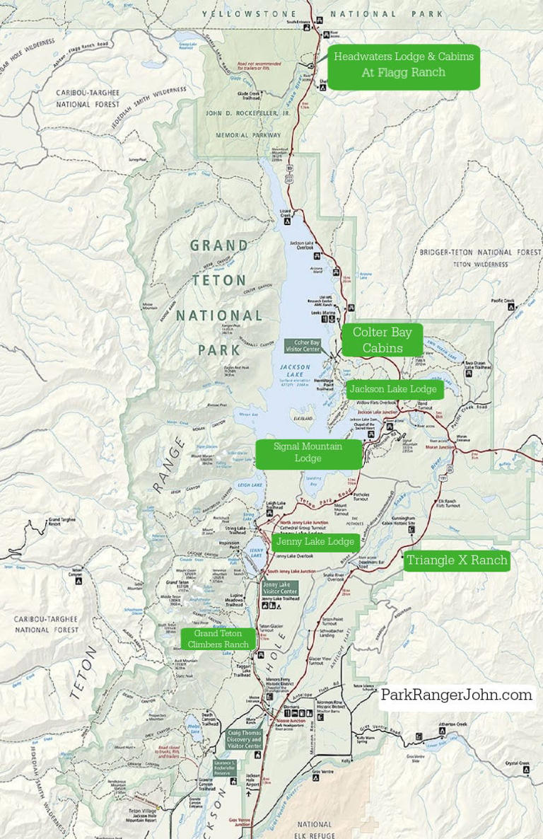 Grand Teton National Park Lodging Guide