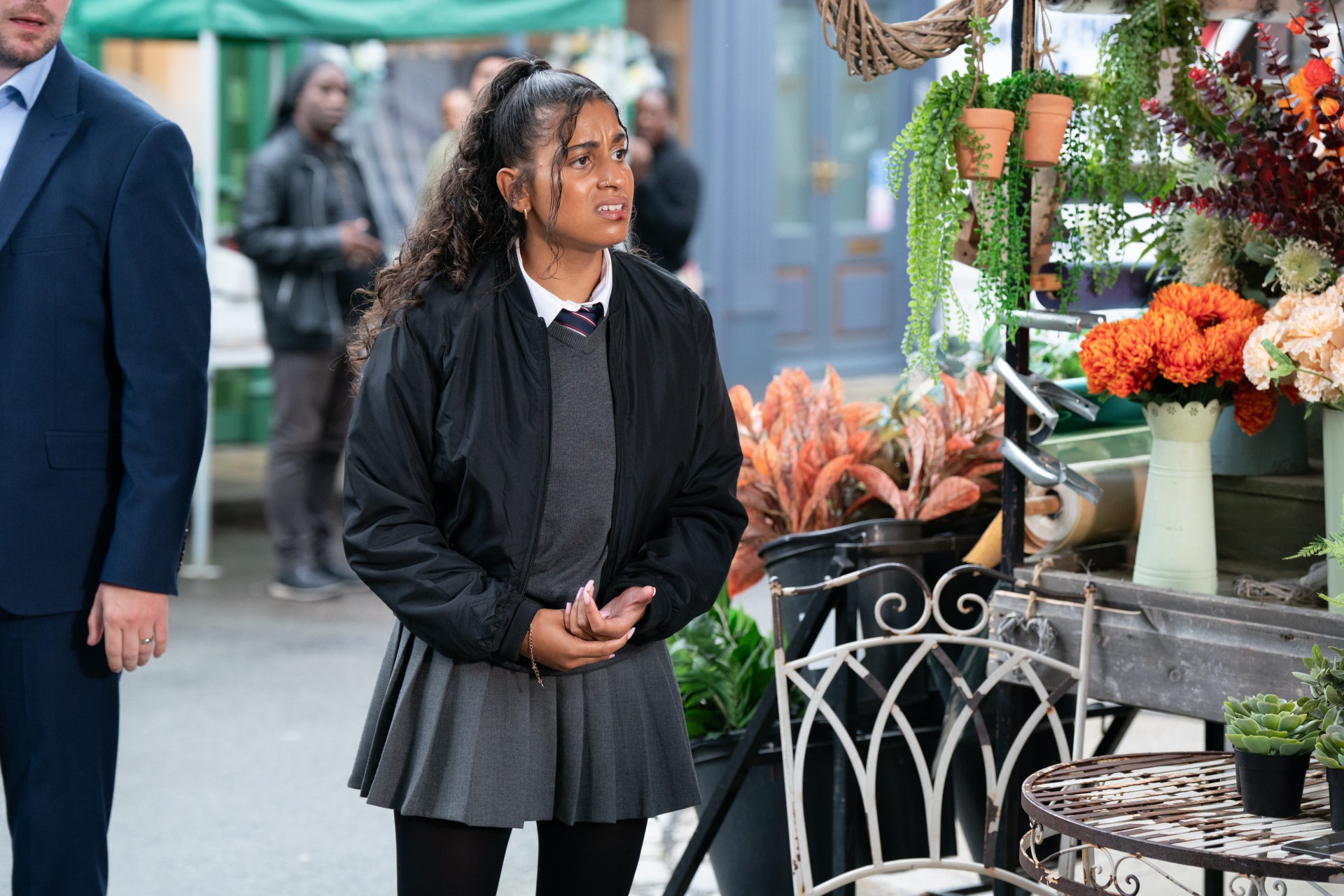 Who plays Avani in EastEnders and how old is the actress?