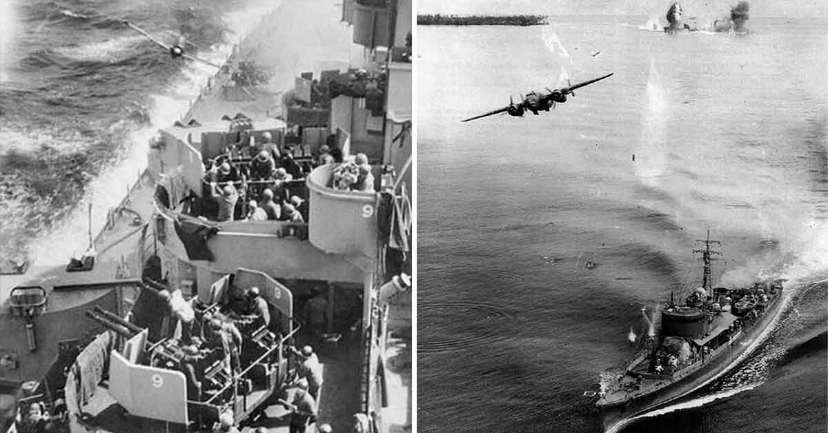 24 Dramatic Photos of WWII Over the Pacific