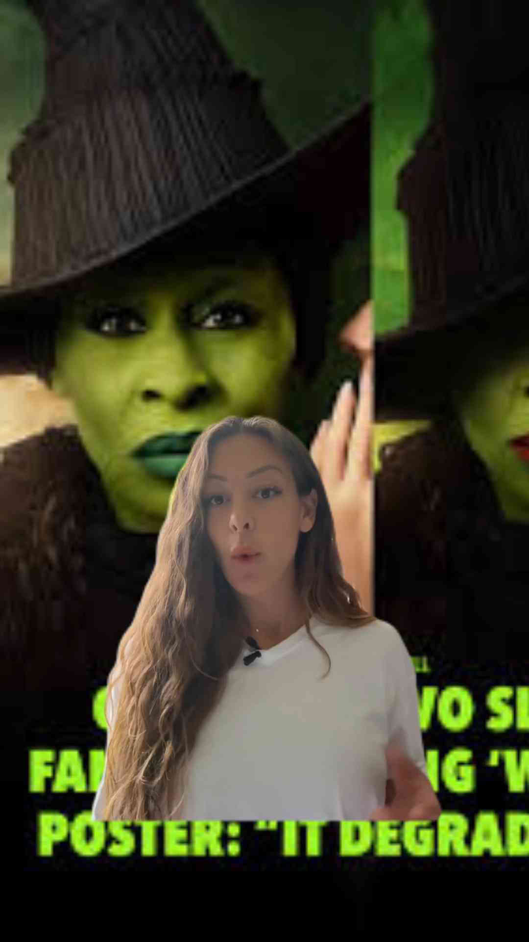 Cynthia Erivo Slams Edited Wicked Poster: Cynthia Erivo Slams Edited Wicked Poster: