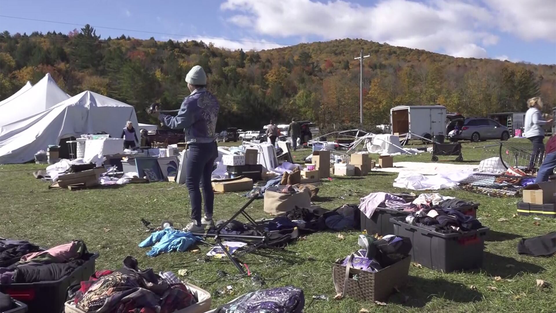 Tent collapse scuttles this fall’s Stowe Arts Fest