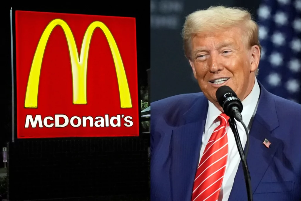 White House communications team given McDonald’s dinner ahead of Trump ...