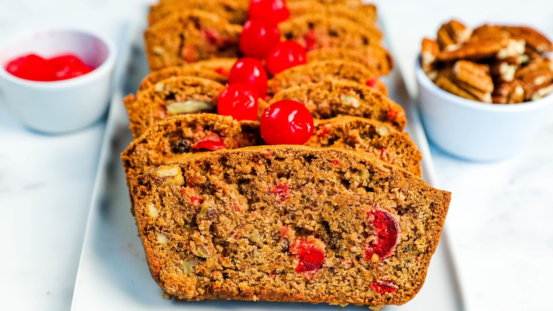 A Cherry Quick Bread That's Full Of Fall Spices - Spiced Cherry Bread