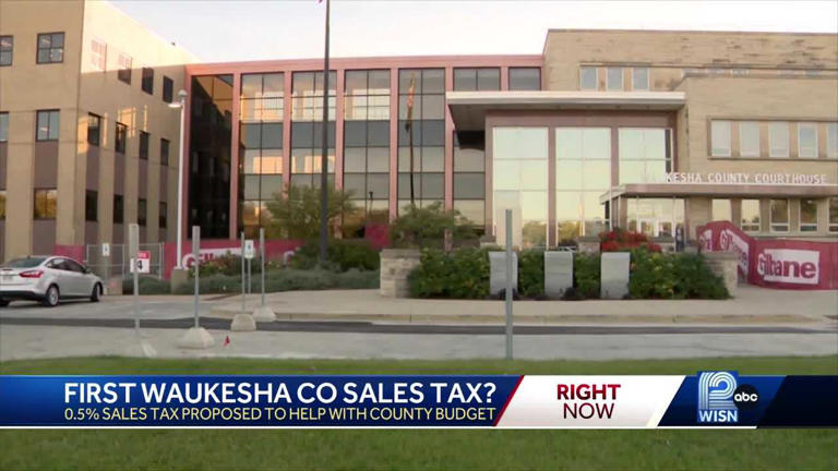 Waukesha County considers 0.5% county sales tax Waukesha County considers 0.5% county sales tax