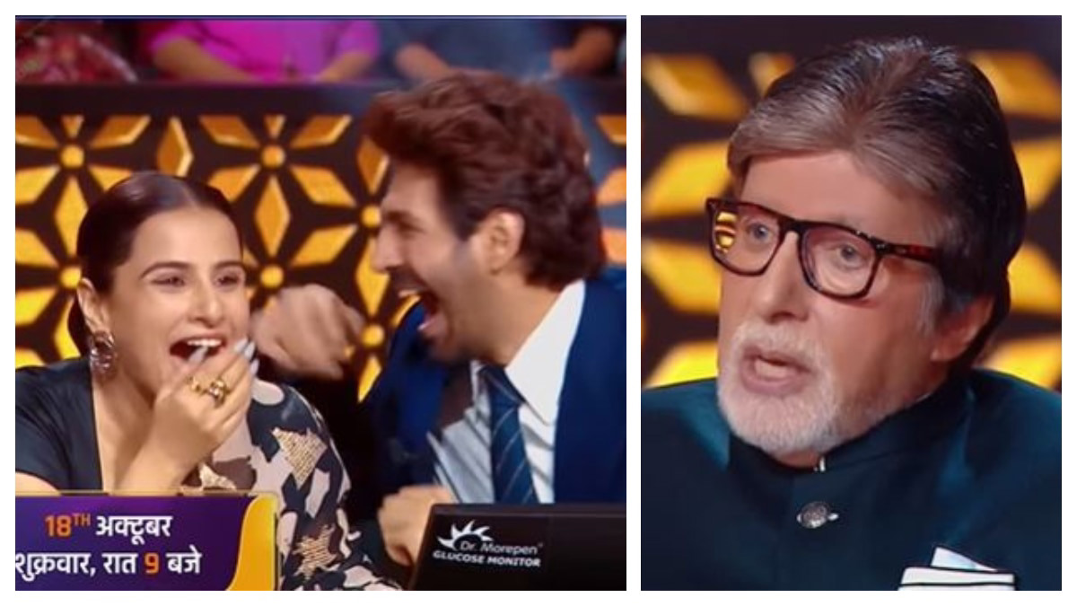 KBC 16: Amitabh Bachchan Recalls First Time He Saw Vidya Balan; Kartik ... KBC 16: Amitabh Bachchan Recalls First Time He Saw Vidya Balan; Kartik ...