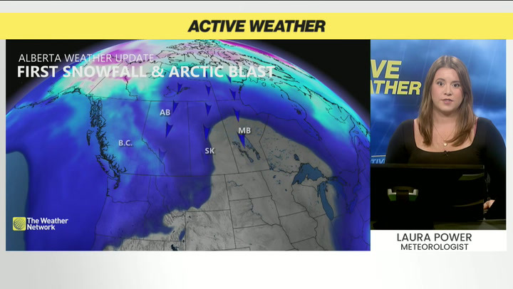 Sharp decline in temperatures could bring first major snowfall in Alberta Sharp decline in temperatures could bring first major snowfall in Alberta