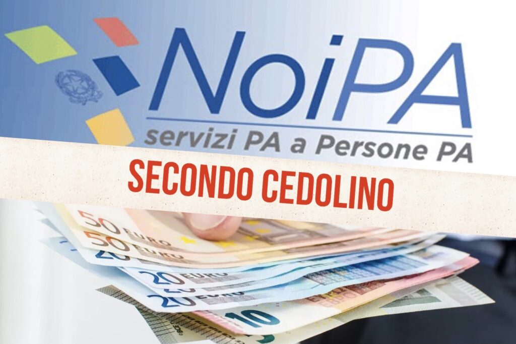 NoiPA: 23 Luglio Accredito del Secondo Cedolino. Arrivano i Conguagli ...