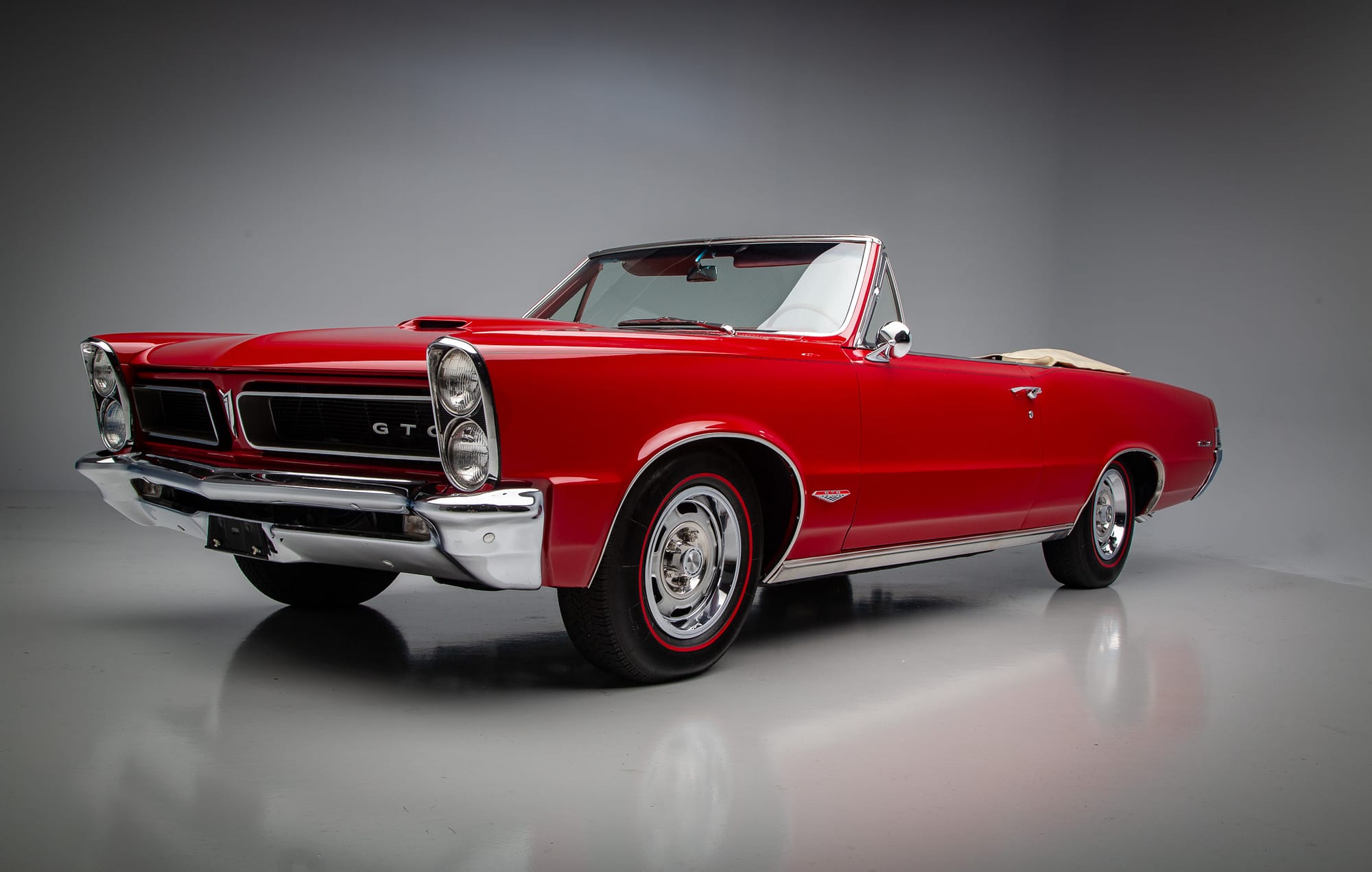 Win a Fully Restored 1965 Pontiac GTO Convertible with Tri-Power V8