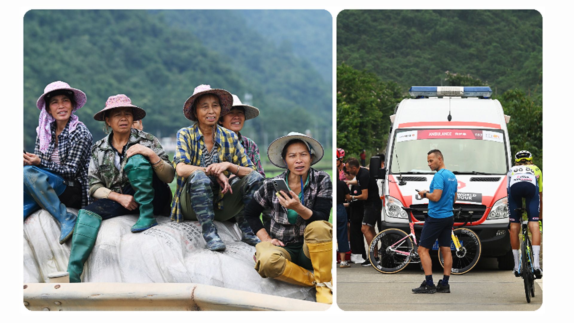 Maxi-Crash: 25 am Boden, viele geben auf. Die Fotos