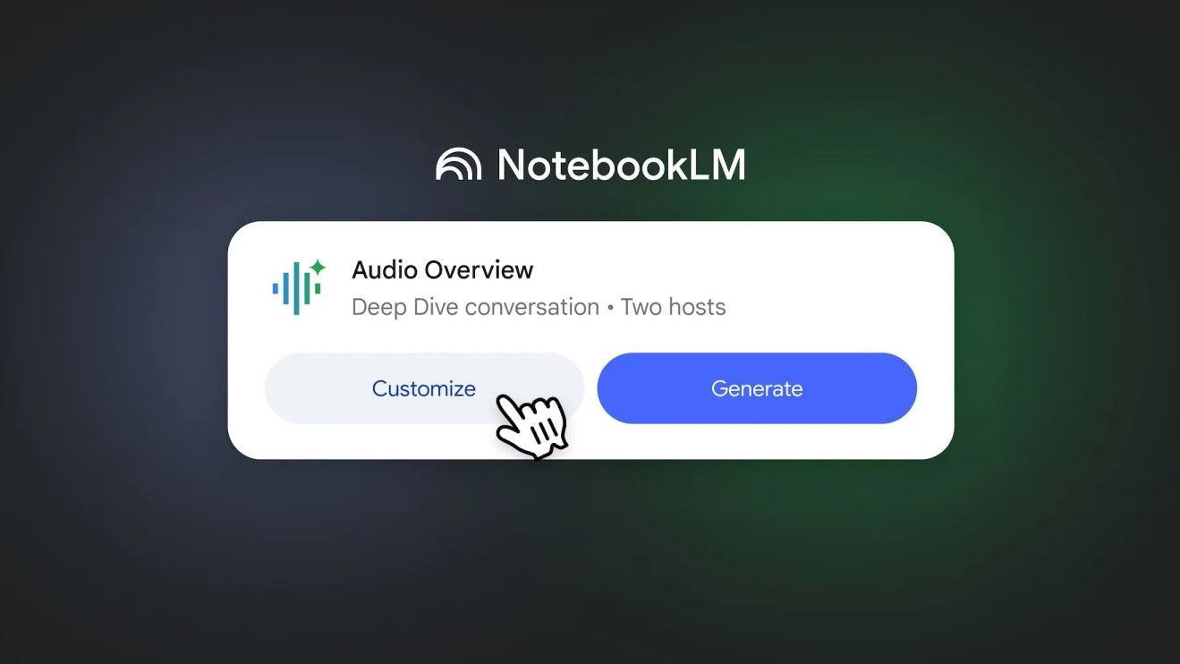 NotebookLM update lets you 'guide' its AI and listen while you work NotebookLM update lets you 'guide' its AI and listen while you work