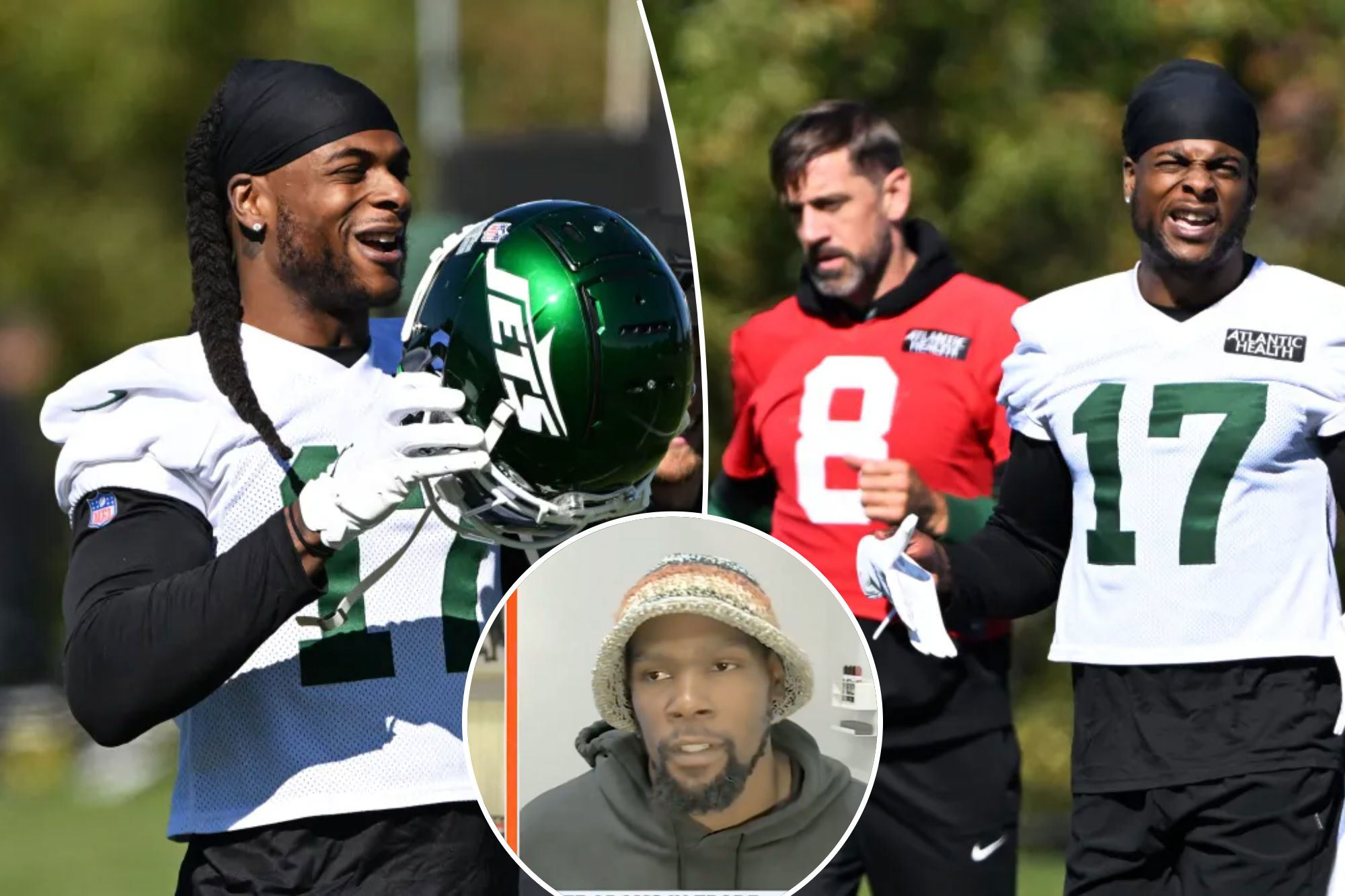 Kevin Durant’s surprising New York advice for Davante Adams Kevin Durant’s surprising New York advice for Davante Adams