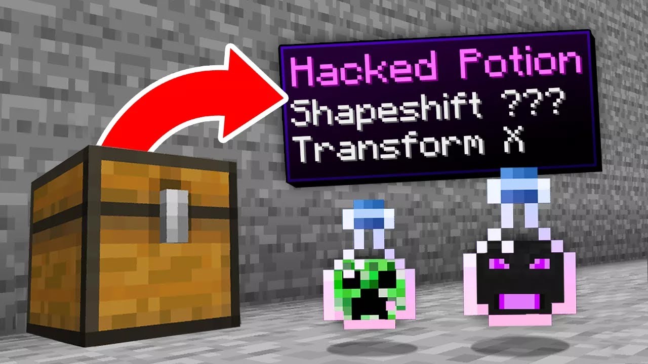 "Minecraft, But There Are Potions of Shapeshifting—Endless Possibilities"