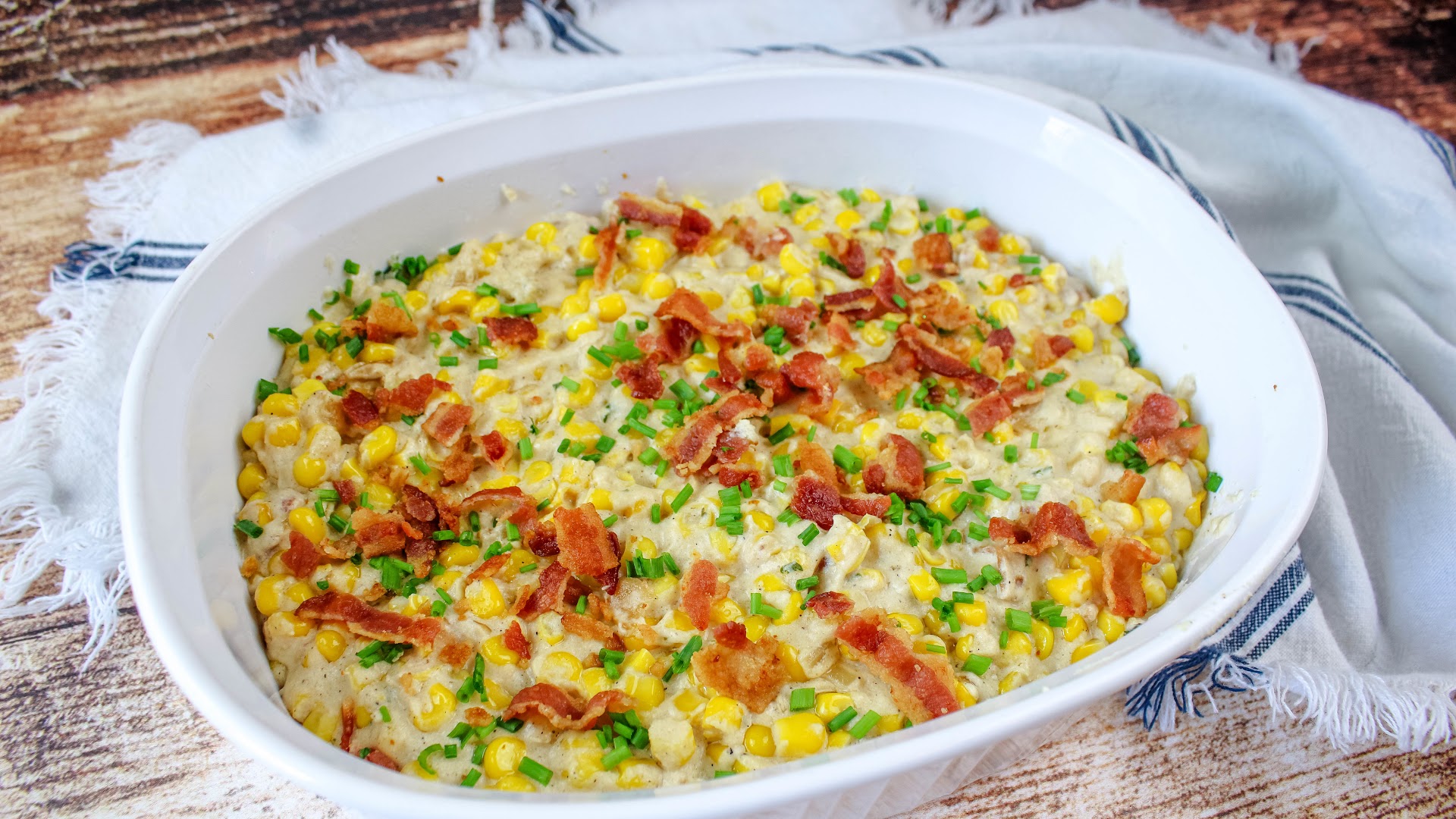 Zinnia's Corn And Bacon Casserole Takes Creamed Corn To The Next Level