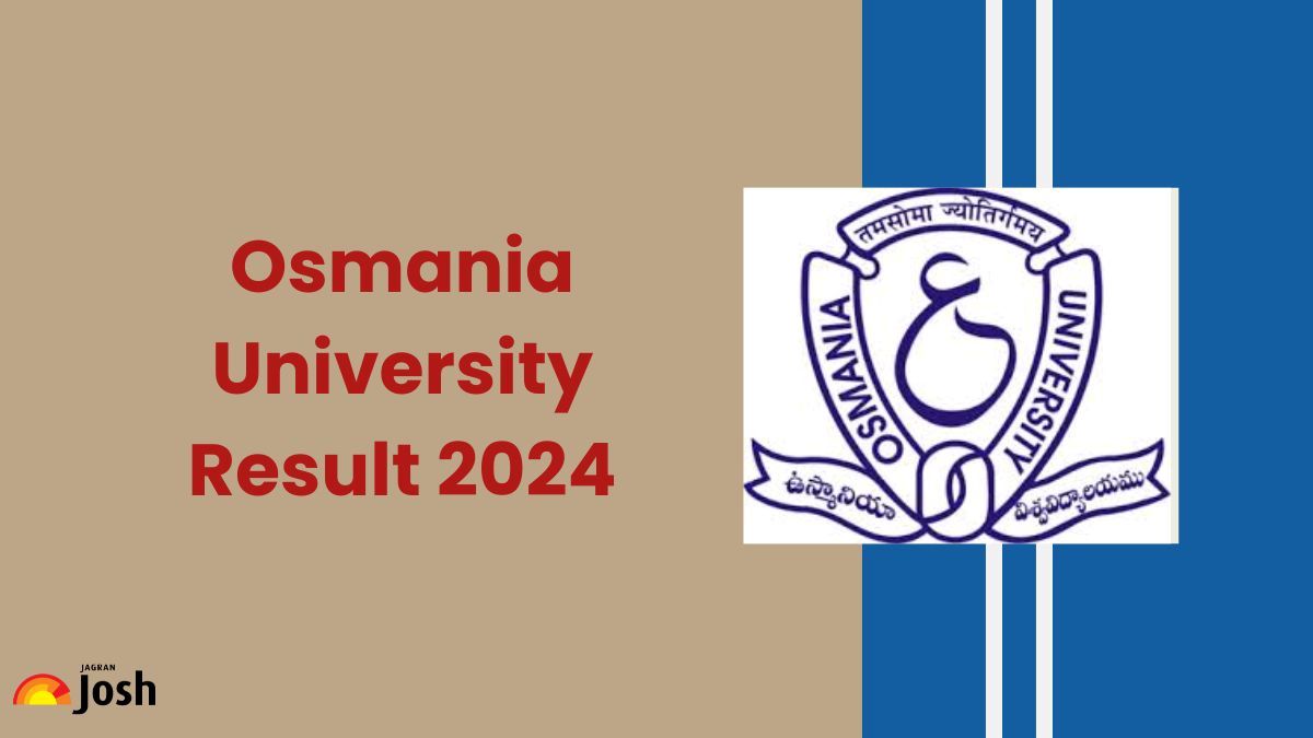 Osmania University Results 2024 OUT at osmania.ac.in; Direct Link to ...