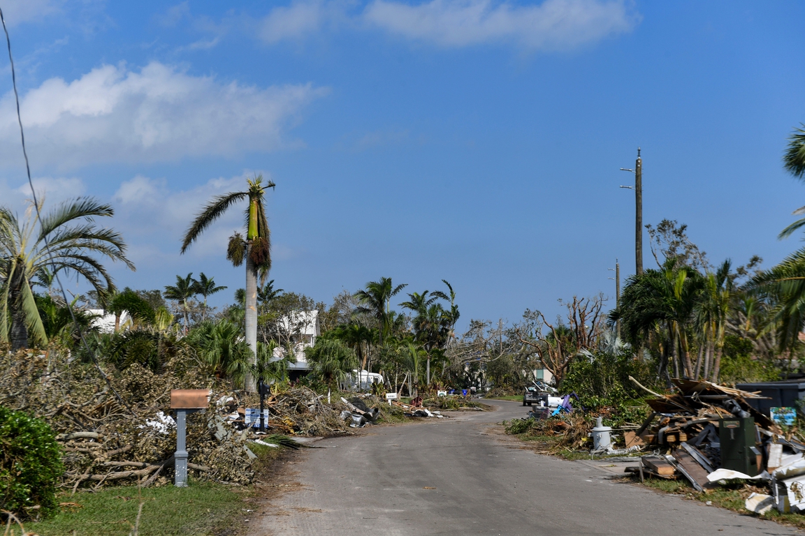 Amazing photos show the scale of damage from Hurricane Milton's power