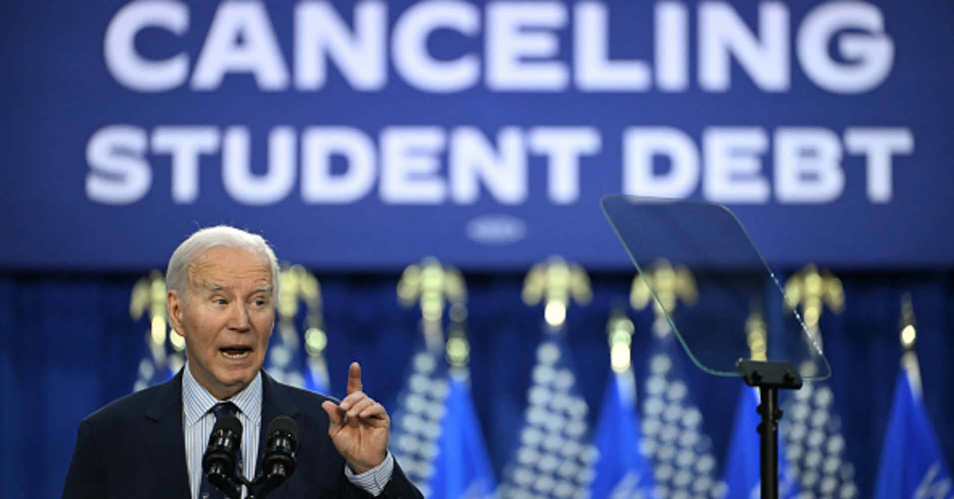 Biden's total student debt relief passes $183 billion, after he ... Biden's total student debt relief passes $183 billion, after he ...
